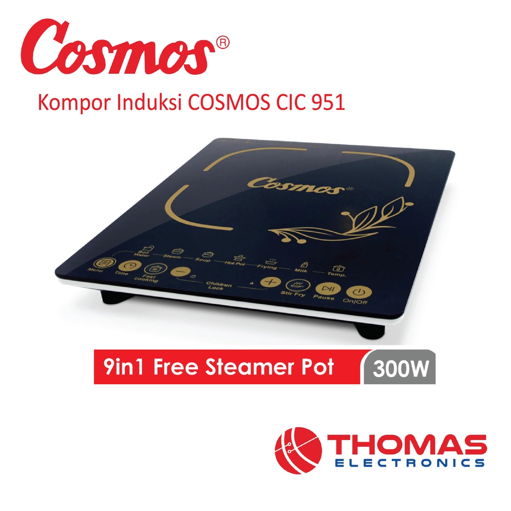 Jual Cosmos CIC 951 Induction Cooker Steam Pot Kompor Induksi CIC951 | Shopee Indonesia