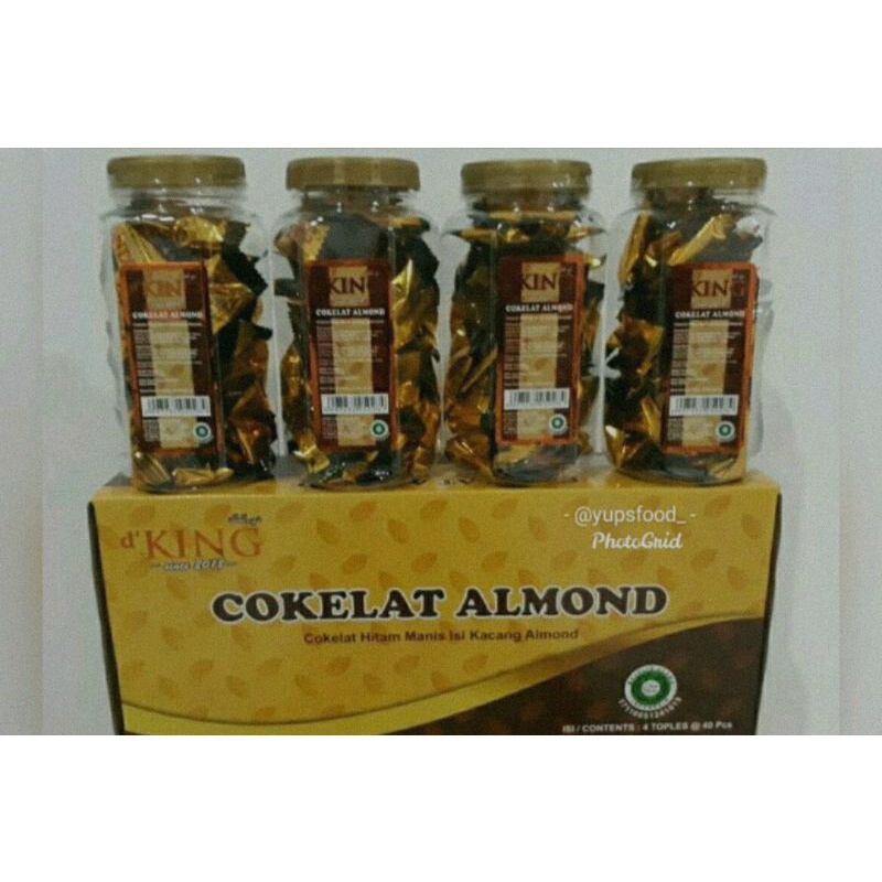 Jual permen coklat almond isi 40pcs | Shopee Indonesia