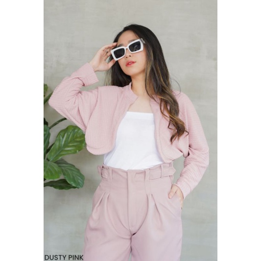 Jual BRIGIDA CROP OUTER WANITA SOLUSI BIKIN PRIA KLEPEK-KLEPEK | Shopee ...