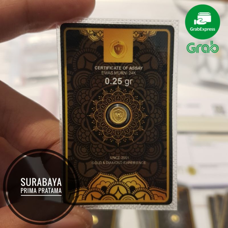 Jual Emas Mini Gold MiniGold Black Series 0,25 gram / 0.25 gram 24 ...
