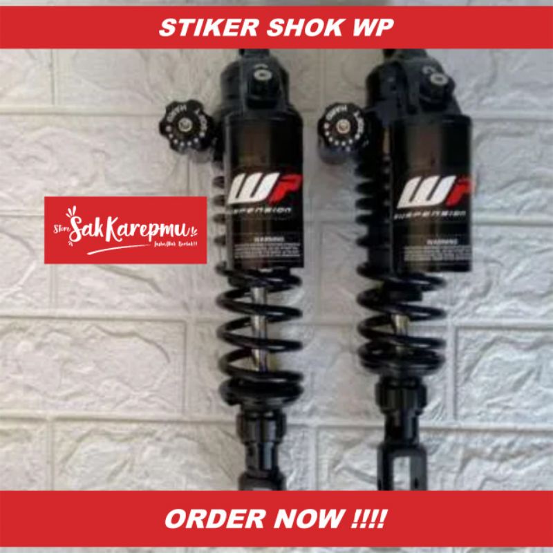 Jual STIKER SHOK WP MURAH, LAMINASI TEBAL PRESISI!!! | Shopee Indonesia