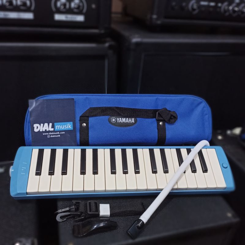 Jual Yamaha Pianika P32D P32 ORIGINAL Full Set PS-32 BLUE Include Tas | Shopee Indonesia