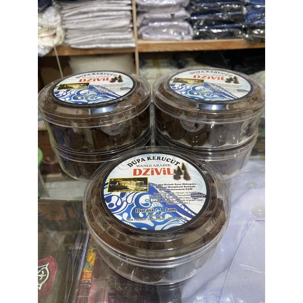 Jual Dupa arabik dzivil kemasan toples isi 32pcs | Shopee Indonesia