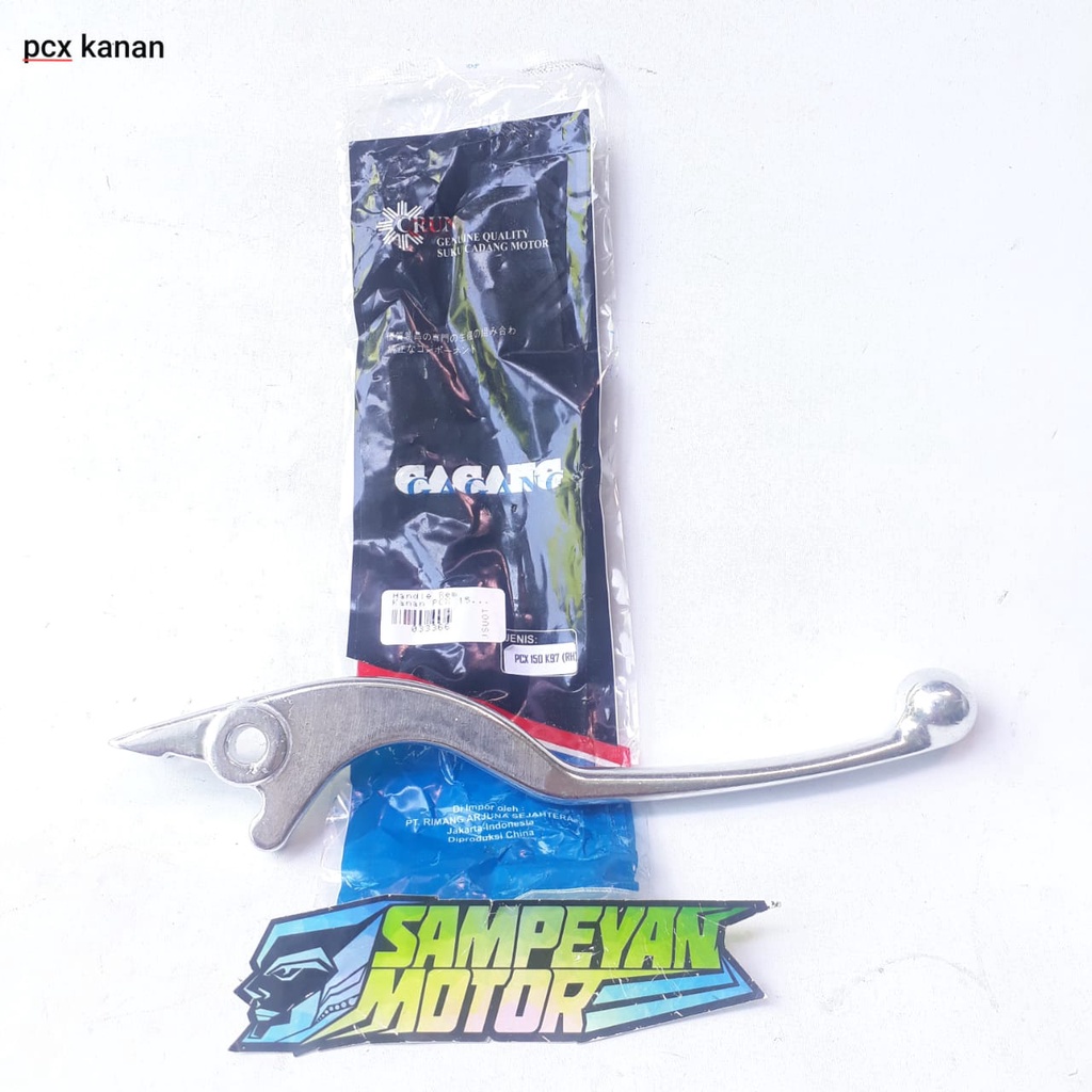Jual Handle Handel Rem Kanan Dan Kiri Honda PCX 150 Silver Crun ...