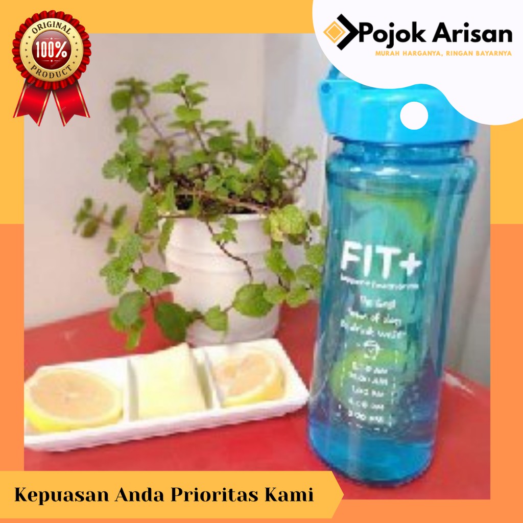 Jual Botol Minum Infus Water Fit+ Daily 700ml | Shopee Indonesia