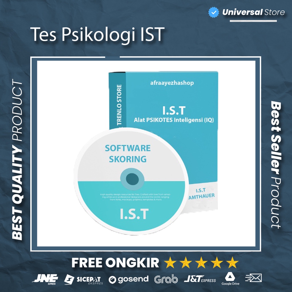 Jual Koleksi Alat Tes Psikologi IST dan Aplikasi Skoring IST untuk Tes ...