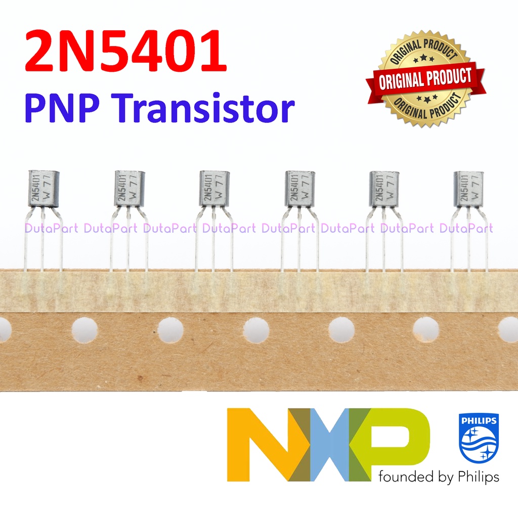 Jual 2N5401 ORIGINAL NXP Philips PNP Transistor 2N 5401 TO-92 | Shopee ...
