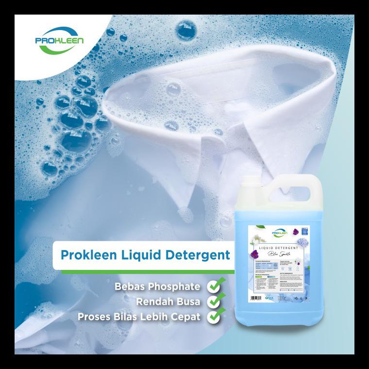 Jual Deterjen Cair Laundry PREMIUM Detergent PROKLEEN 5L GOSEND/GRAB ...