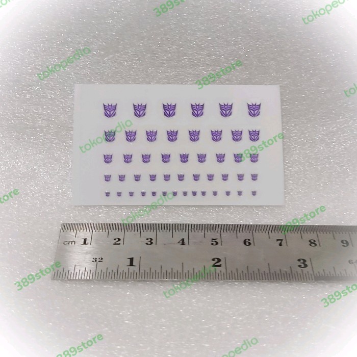 Jual Segera Miliki Sticker Logo Transformers Autobot / Decepticon Small ...