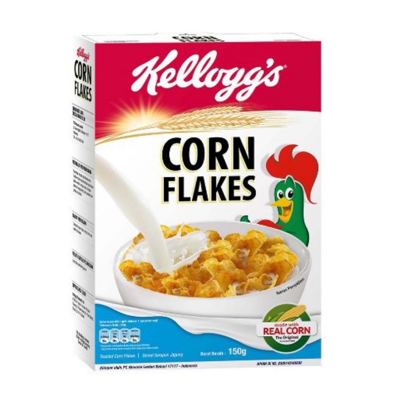 Jual KELLOGGS Corn Flakes Froot Loops/Strawberry/Banana/Rice/Frosties ...