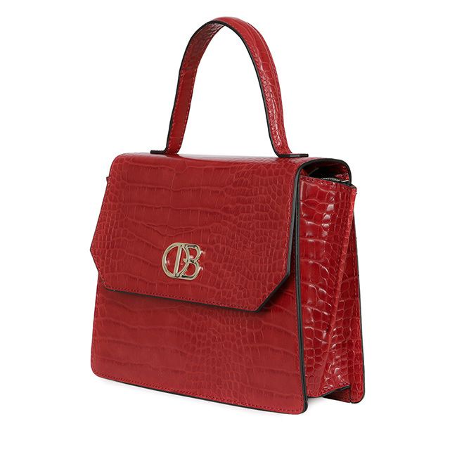 Jual Obermain Tas Wanita Shanon Top Handle (M) Red BX20173RD | Shopee ...