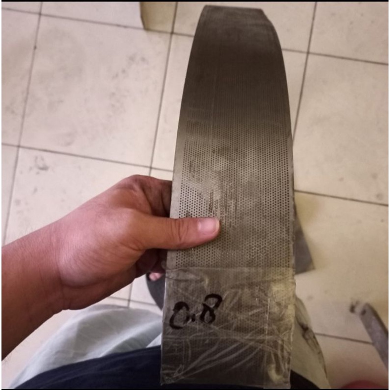 Jual Sarangan Saringan Mesin Penepung Disk Mill FFC 45 0,7 mm 0,8 mm ...