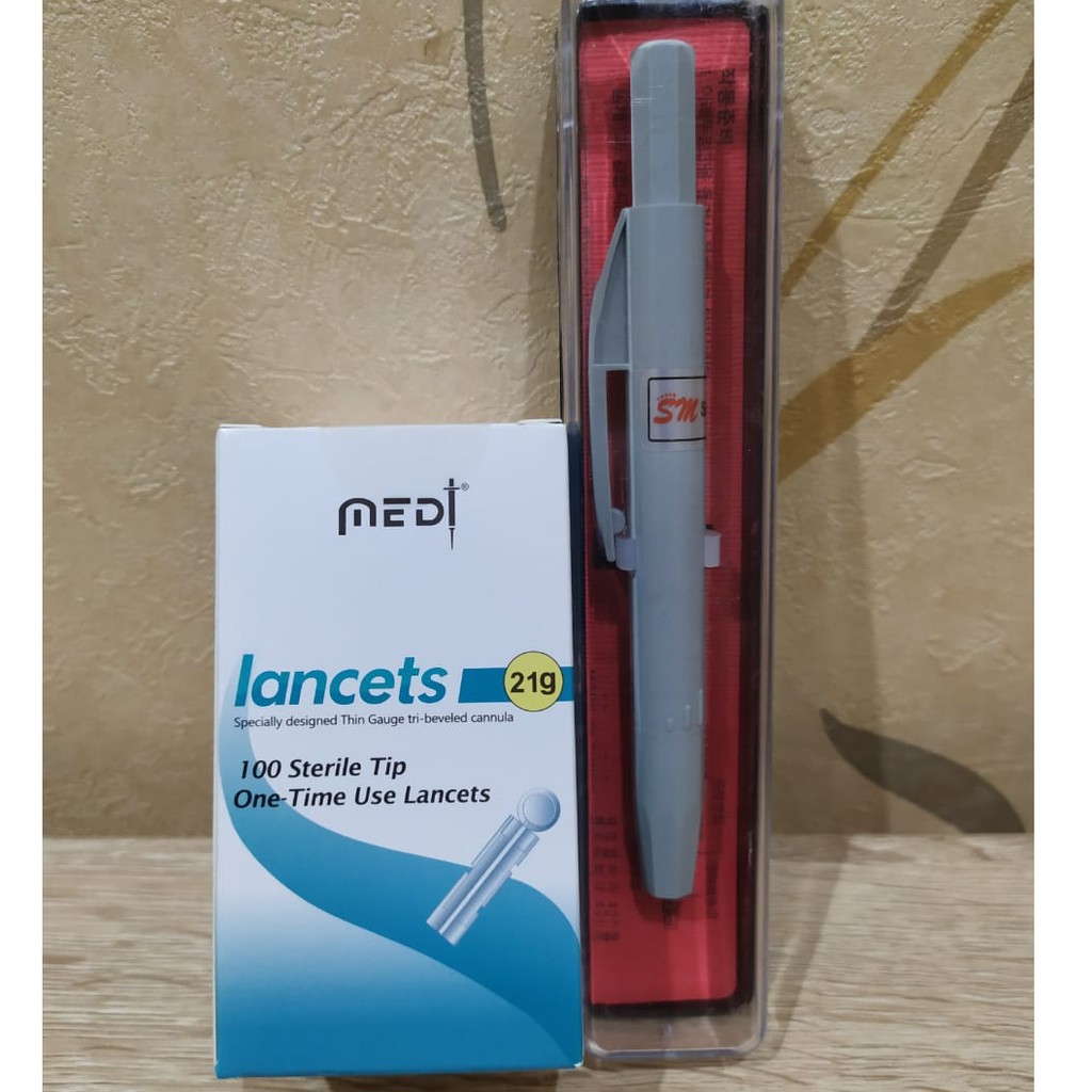 Jual Pen Bekam Sammora Plastik Auto klik plus jarum 21G - Lancing ...