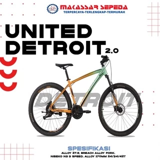 Jual sepeda united detroit 2.0 Harga Terbaik & Termurah April 2025 ...