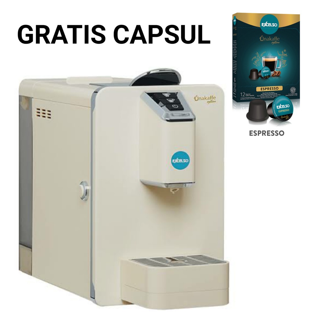 Jual MESIN KOPI CAPSUL EXCELSO UNAKAFFE VENTURA EVO WHITE MESIN KOPI ...
