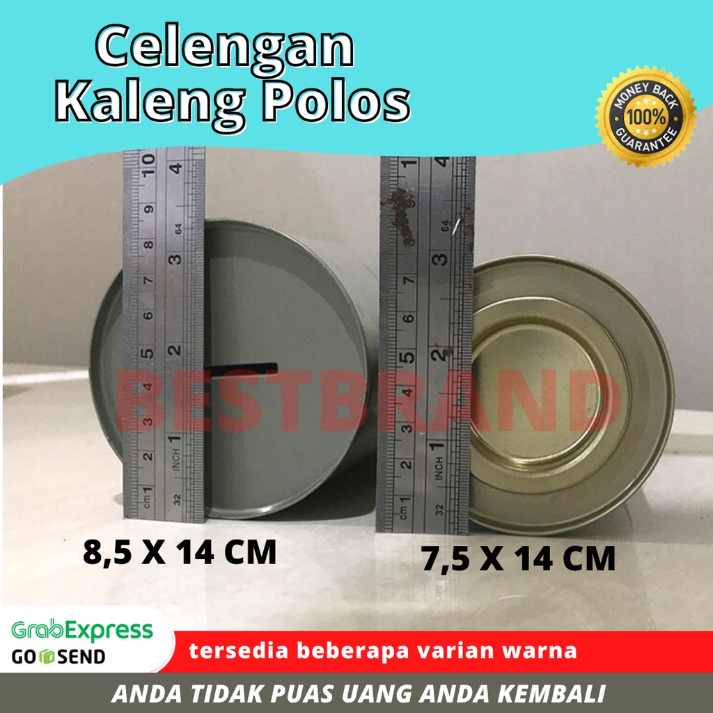 Jual Celengan Kaleng POLOS Uk 7,5 x 14 cm | Shopee Indonesia