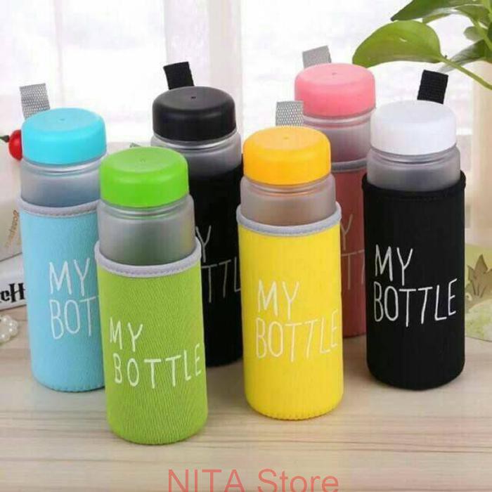 Jual Botol Minum My Bottle + Pouch 500ml Infused Juice - bisa | Shopee ...