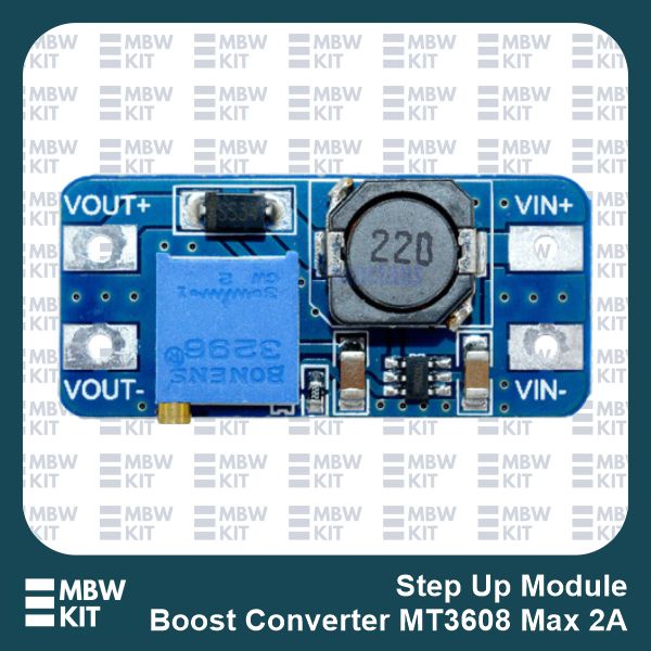 Jual Step Up Boost Converter MT3608 2A Penaik Tegangan | Shopee Indonesia