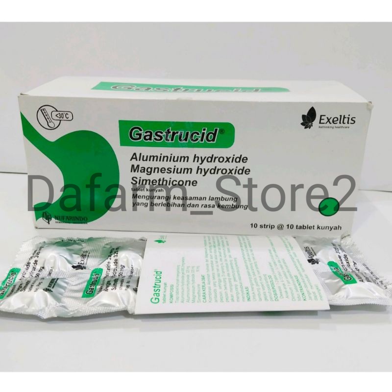 Jual Gastrucid 10 Tablet / Gastrucid Syrup 60 ml / Obat Maag | Shopee ...