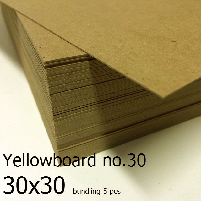 Jual Yellow Board no.30 / bot karton hard board - 30x30 bundling ...