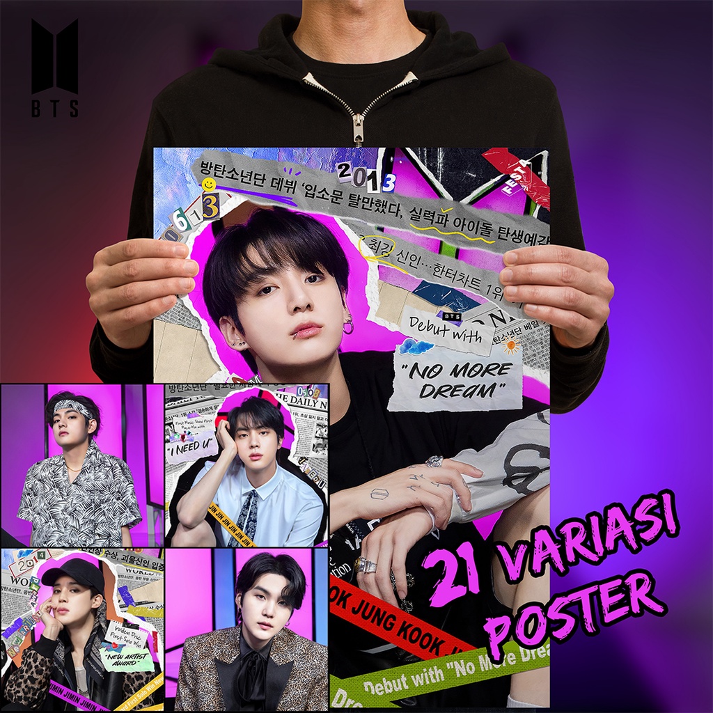 Jual Poster BTS 2022 FESTA FAMILY PORTRAIT 2 Size A3+ Ultra HD | Shopee Indonesia