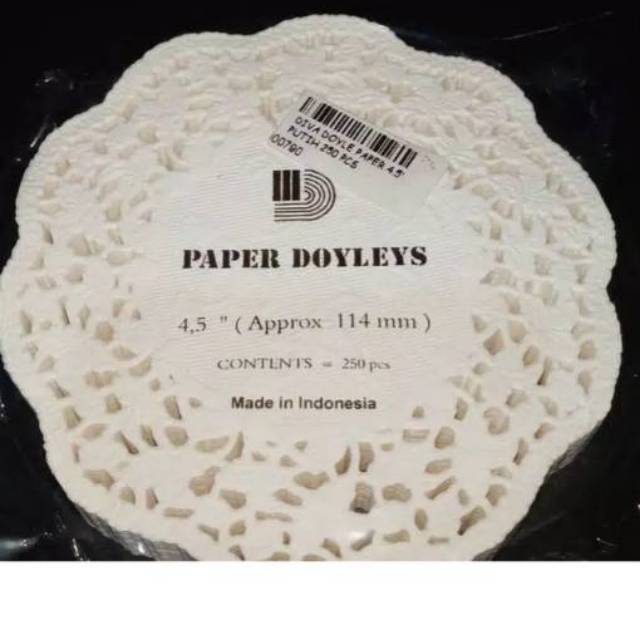 Jual Kertas Doiley Doyley Paper Doilies Kertas Renda / Alas Toples ...