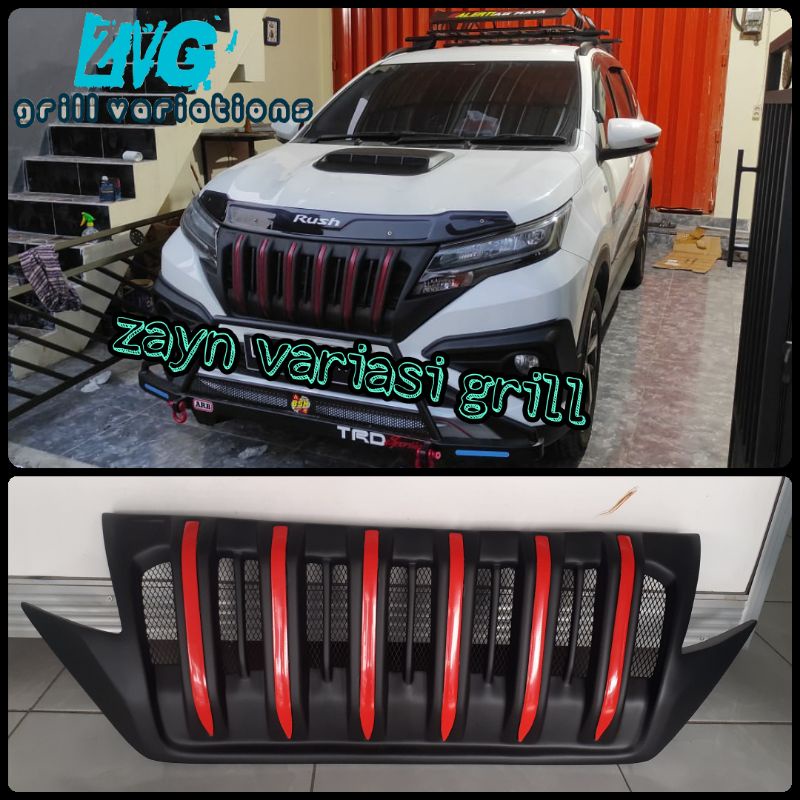 Jual Grill All New Rush Terios 2017-2019 apollo | Shopee Indonesia