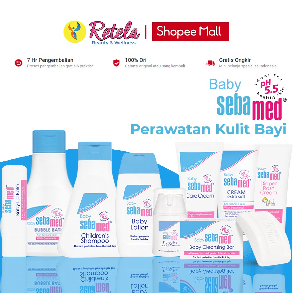 Jual Sebamed Baby / Cream / Shampoo / Lotion / Bubble Bath / Perawatan ...