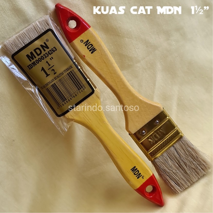 Jual Kuas cat ukuran kecil 1 1,5 3/4 2 2,5 inch dinding cairan tembok ...