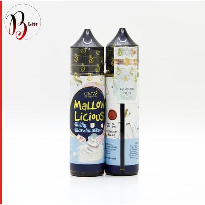 Jual Mallow| Berry | Choco | Bananalicious Liquid Vape Authentic Pita ...