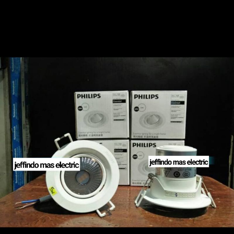 Jual DOWNLIGHT SOROT SPOTLIGHT LED PHILIPS KYANITE 5W 3000K / 5 WATT ...