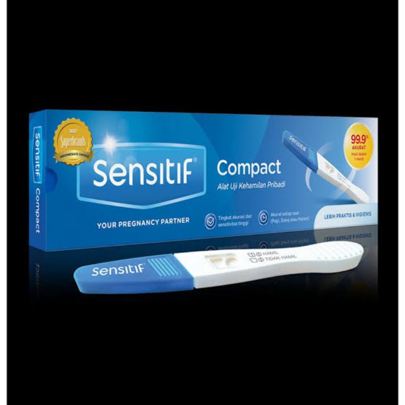 Jual Sensitif compact (alat tes uji kehamilan sekali pakai) | Shopee ...