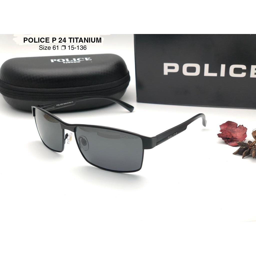 Jual KACAMATA POLICE P24 TITANIUM LENSA POLARIZED PREMIUM GAYA KEREN KEKINIAN | Shopee Indonesia