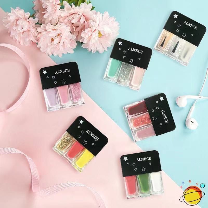 Jual 3IN1 KUTEK HALAL KUTEKS 3 TONE KUTEK KOREA Cat Kuku Gel Nail ...
