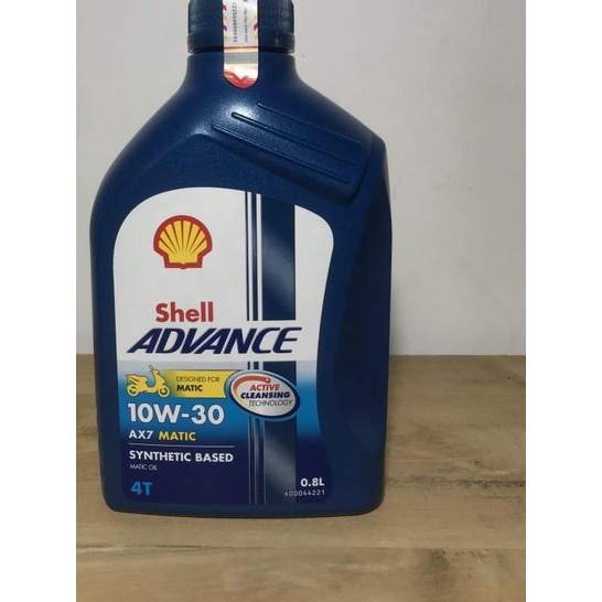 Jual OLI MOTOR SHELL ADVANCE AX7 MATIC 0,8 L ( BARE SCAN ) | Shopee ...