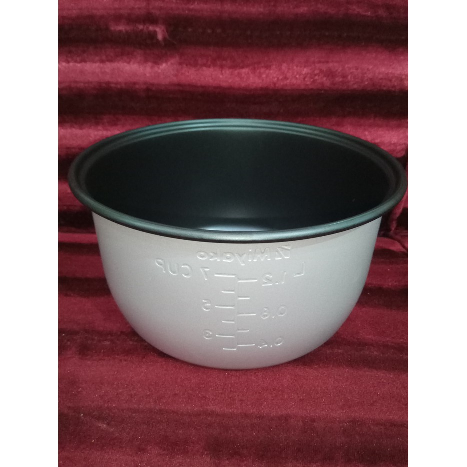 Jual Panci Inner Pot 612 miyako/ Panci magic kom 1,2 ltr/ Panci dalaman ...