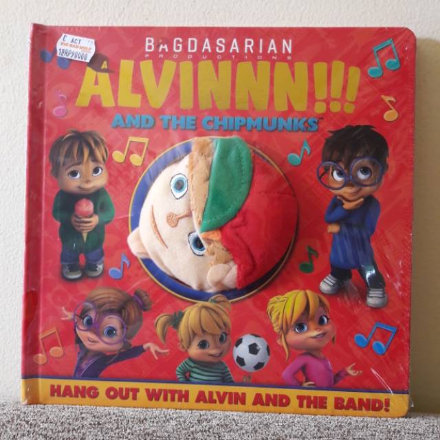 Jual Alvin & The Chipmunk Puppet Book / Alvinnn!! And the Chipmunk ...