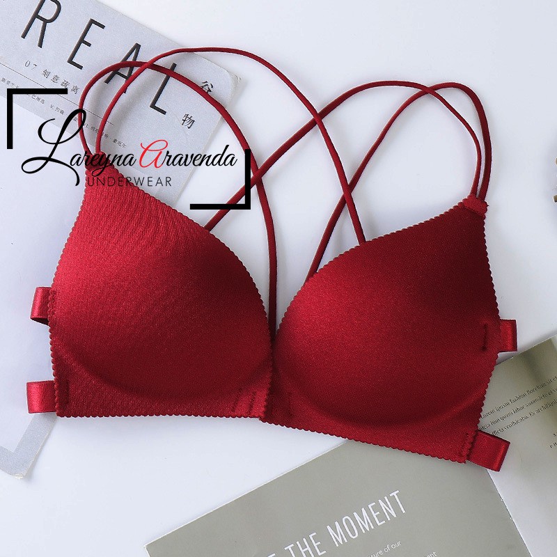 Jual BH Bra Fashion Model Sporty Kait Depan Untuk Olahraga BH005 ...