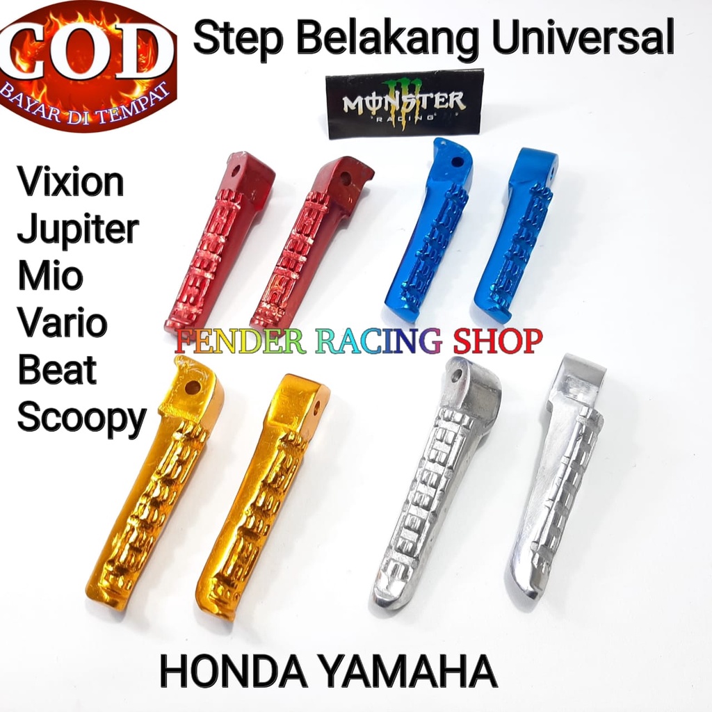 Jual Variasi Original Racing Footstep Footstep Belakang Yamaha Vixion ...