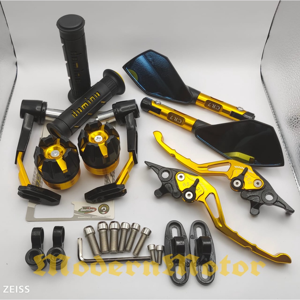Jual [PAKET 5in1] Spion Tomok V2+Proguard Robot besi+Handle CNC+Grip ...
