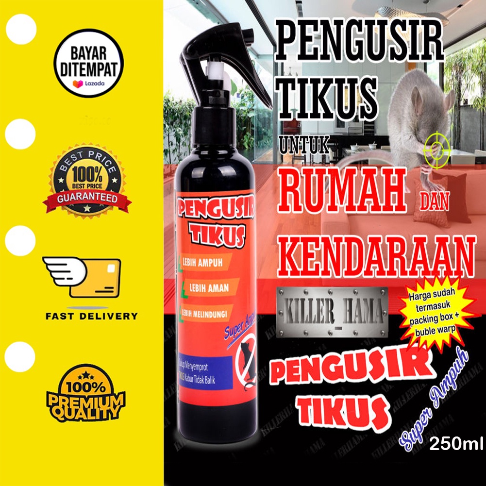 Jual Pengusir Tikus 250ml Rat Repellent parfum Tikus Anti Spray ...