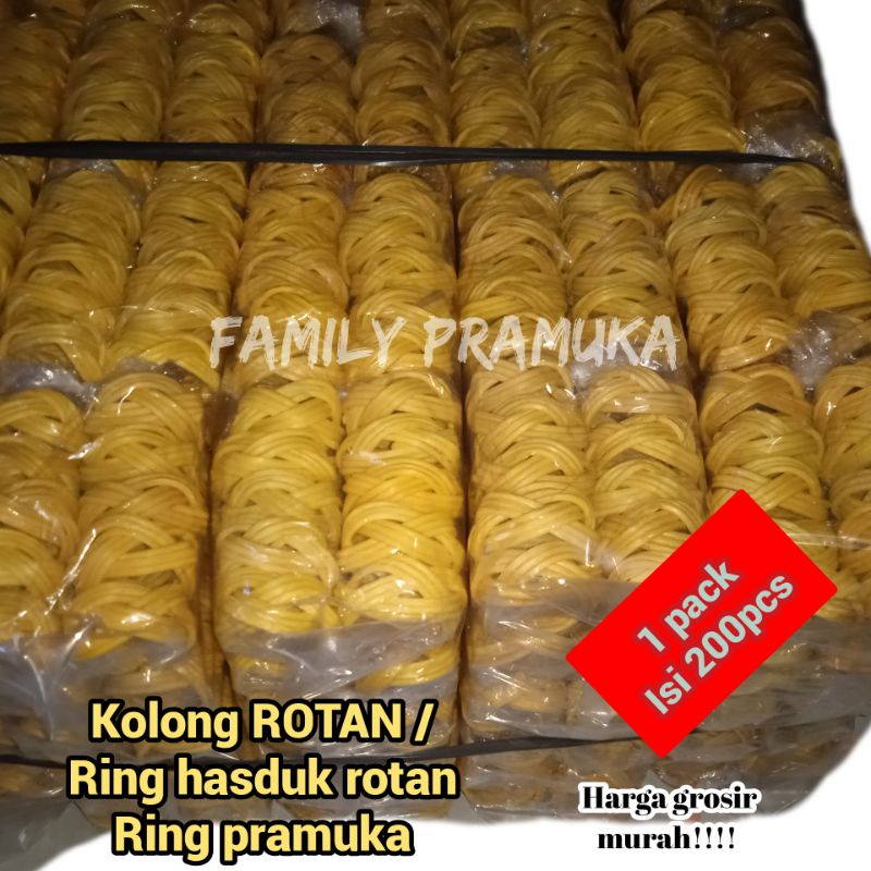 Jual Kolong rotan/ ring hasduk rotan/ kolong rotan pramuka | Shopee ...