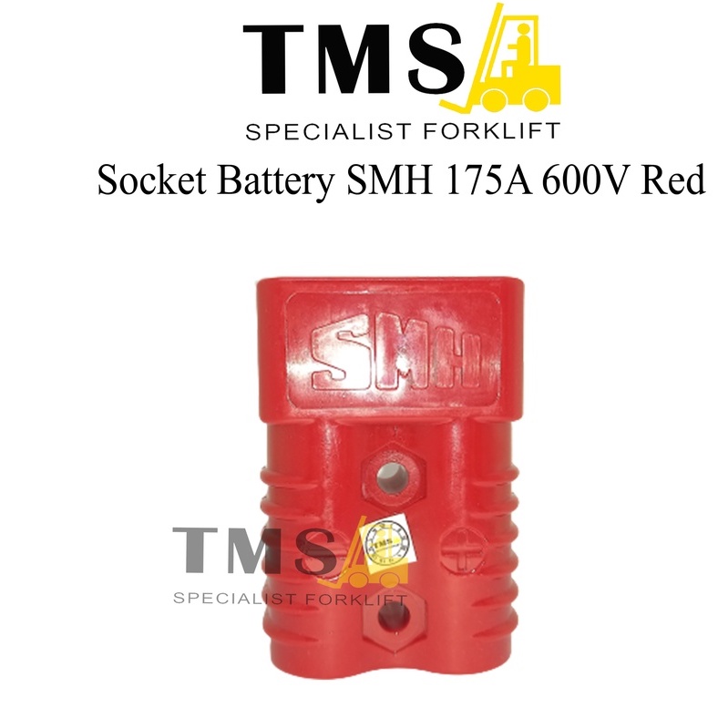 Jual Socket SMH SY 175A 600V Red / Socket Battery Forklift SMH SY175A ...