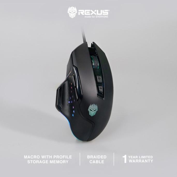 Jual Mouse Gaming Rexus X8 Xierra Rgb | Shopee Indonesia
