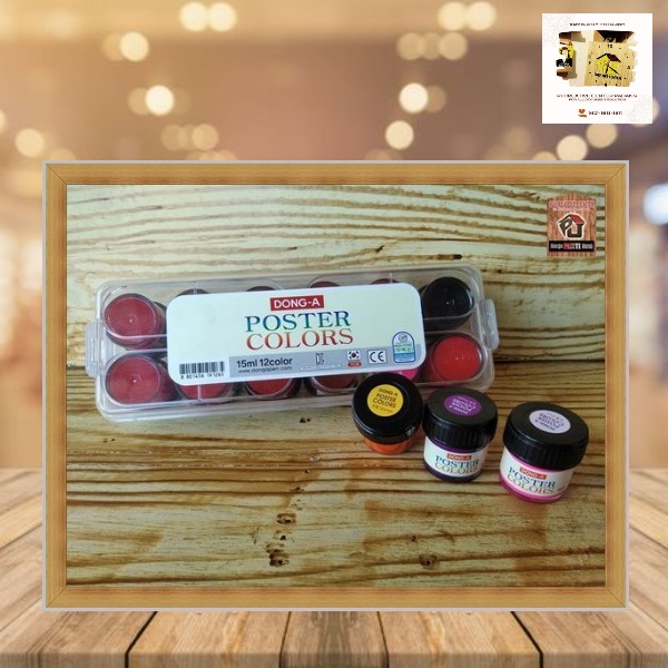 Jual CAT POSTER COLORS DONG A 15ML | Shopee Indonesia