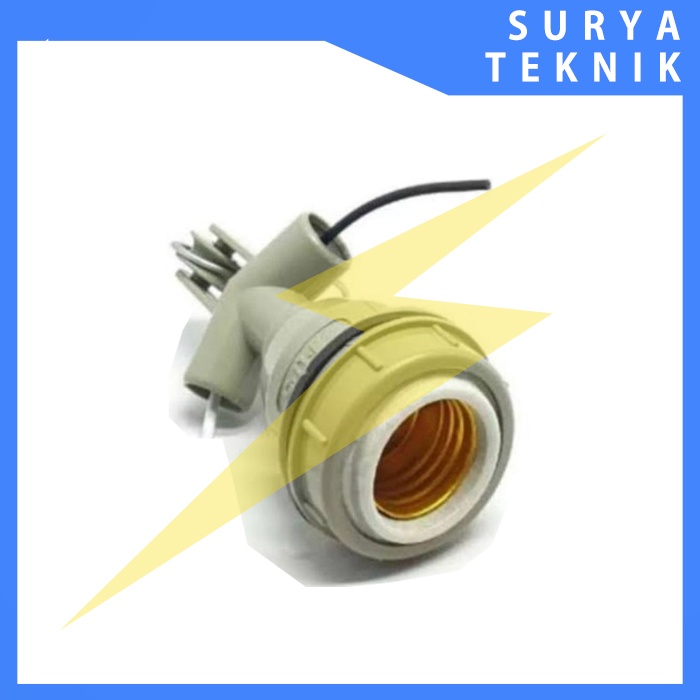 Jual Fitting Lampu Jalan Gantung Keramik WD E27 / Fitting Gantung WD E27 / Fitting Lampu Jalan ...