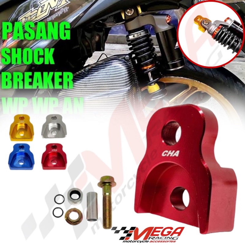 Jual peninggi shock atas motor matic full cnc raiser shockbreaker ...