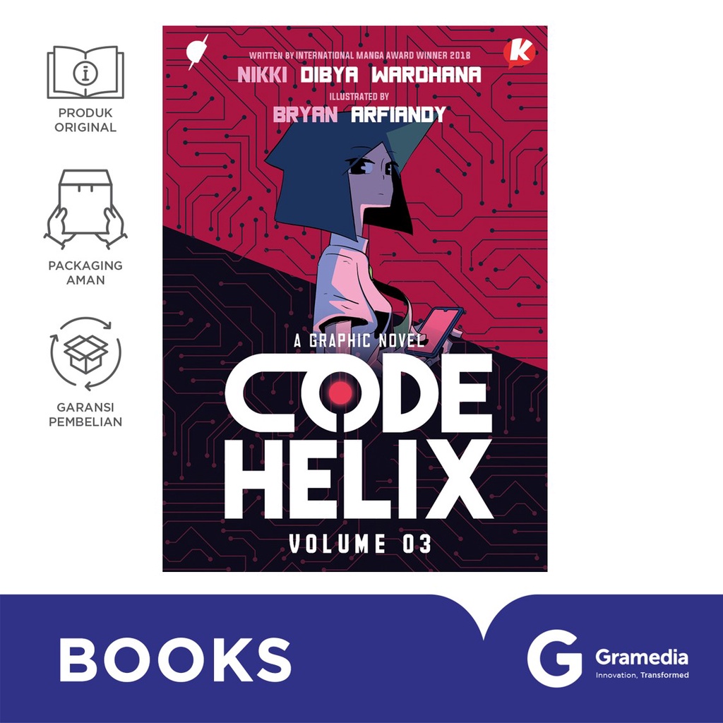 Jual KOLONI : CODE HELIX 03 (NIKKI DIBYA, BRYAN ARFIANDY) | Shopee ...