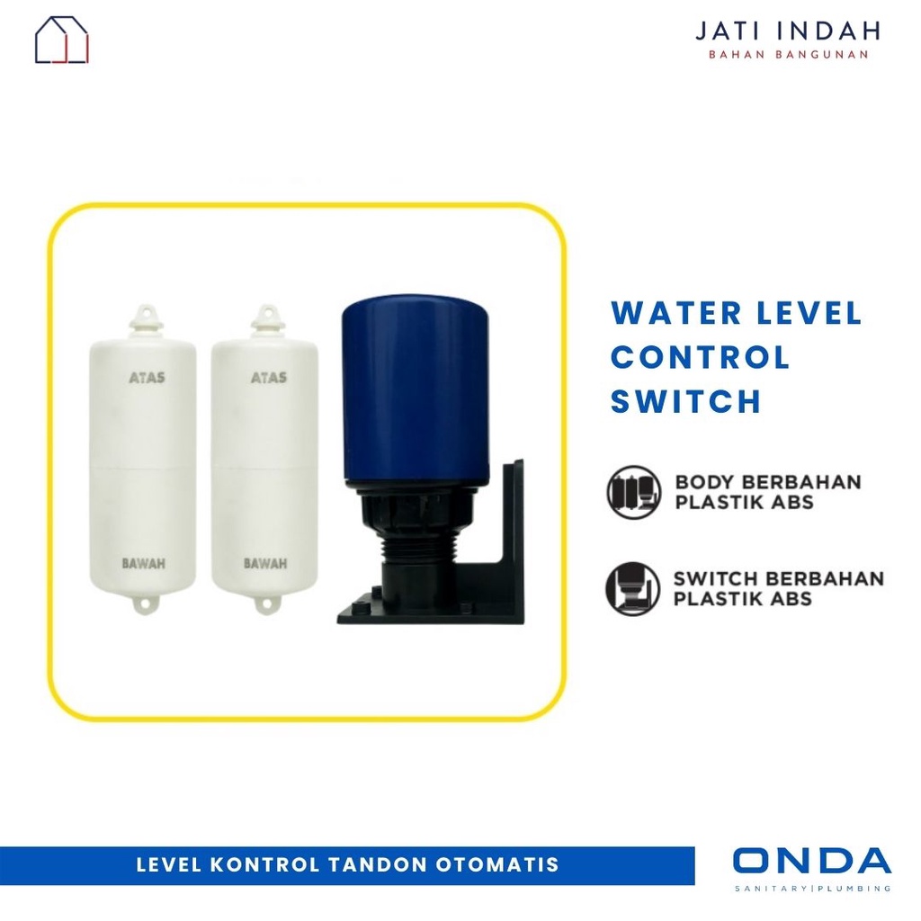 Jual ONDA Water Level Control Switch/Radar Toren Pelampung Otomatis ...