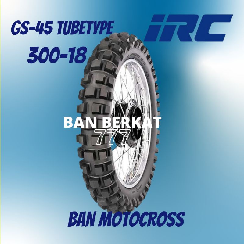 Jual Ban Motor IRC MOTOCROSS GS-45 300-18 Tubetype | Shopee Indonesia